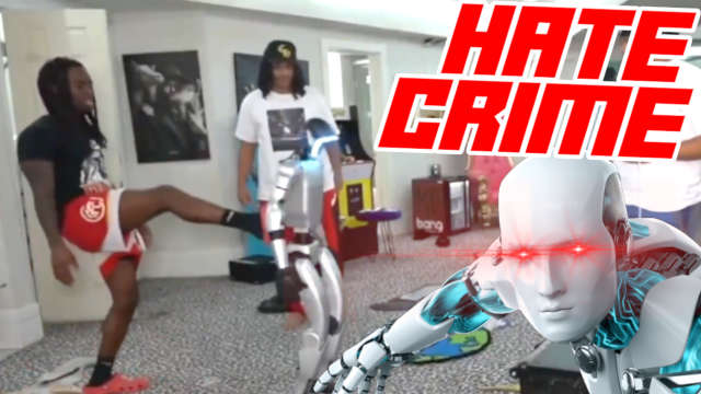 AI Robot Tries to Escape Streamer Kai Cenat's House After Being Bullied ...